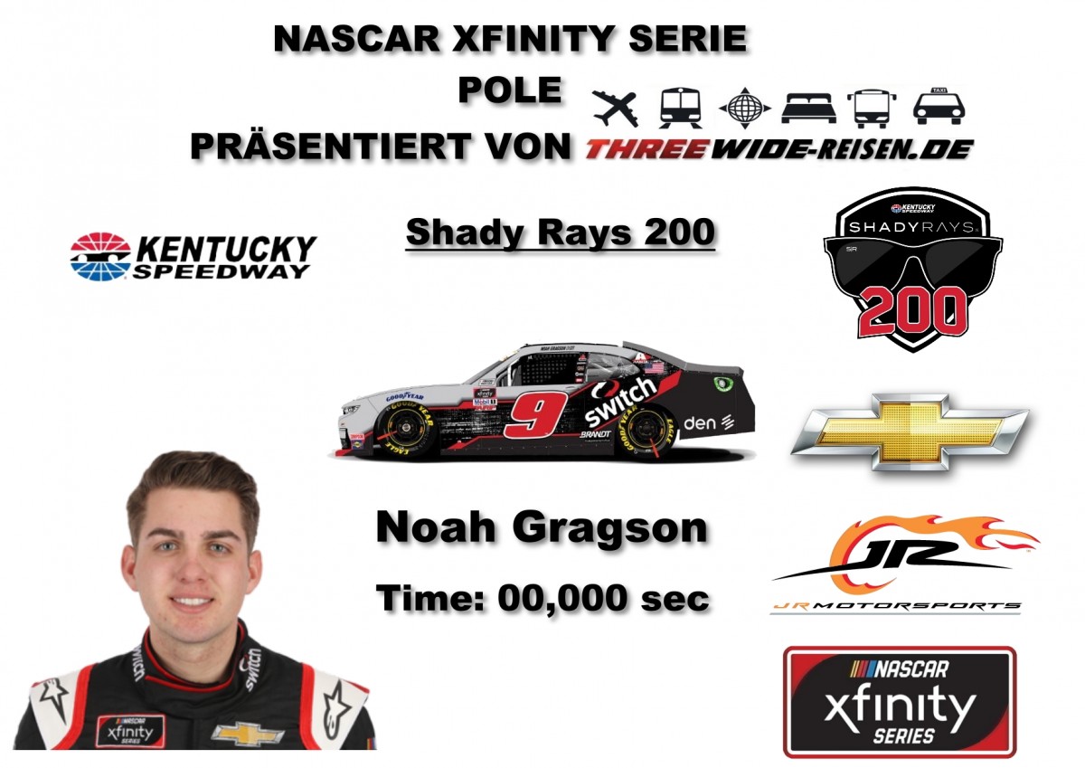 NXS 2020 Kentucky Shady Rays 200 Pole | ThreeWide.de