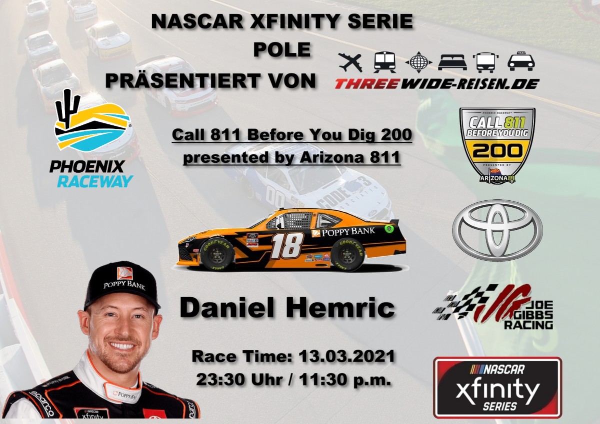 NXS 2021 Phoenix Call 811 Before You Dig 200 presented by Arizona 811 ...