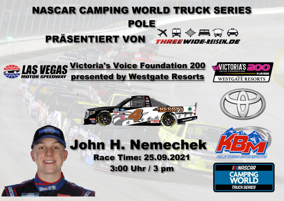 NCWTS 2021 Las Vegas Victoria’s Voice Foundation 200 presented by ...