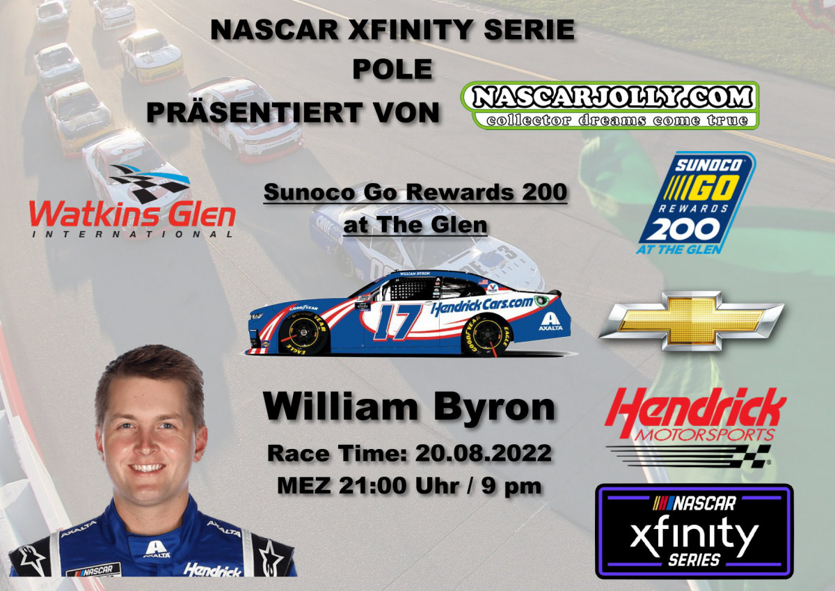 NXS 2022 Watkins Glen SUNOCO Go Rewards 200 Pole | ThreeWide.de