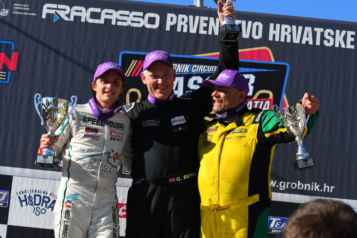 Mission erfüllt: Gordon Barnes verteidigt den Titel in der Club ...