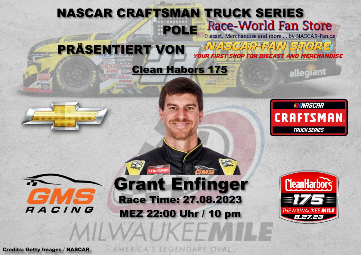 NCTS 2023 Milwaukee Clean Harbors 175 Pole | ThreeWide.de