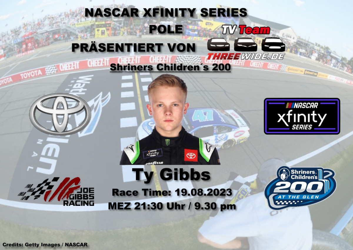 NXS 2023 Watkins Glen Shriners Children’s 200 Pole | ThreeWide.de