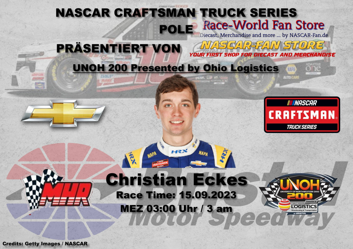 NCTS 2023 Bristol UNOH 200 presented by Ohio Logistics Pole | ThreeWide.de